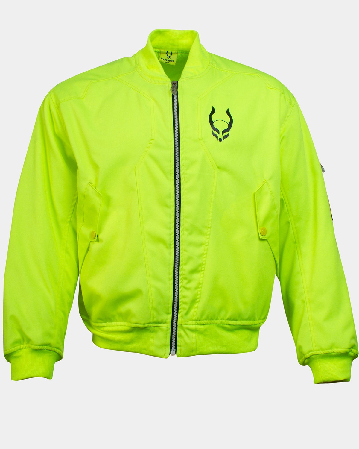 PROTON UV BOMBER JACKET FLUO YELLOW – Cyberdog