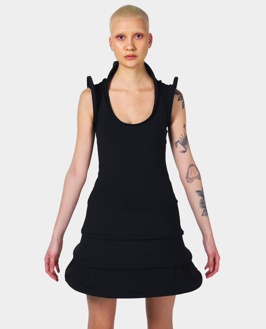 CYBERLAB ENTRAPMENTED DRESS BLACK | CYBERDOG – Cyberdog