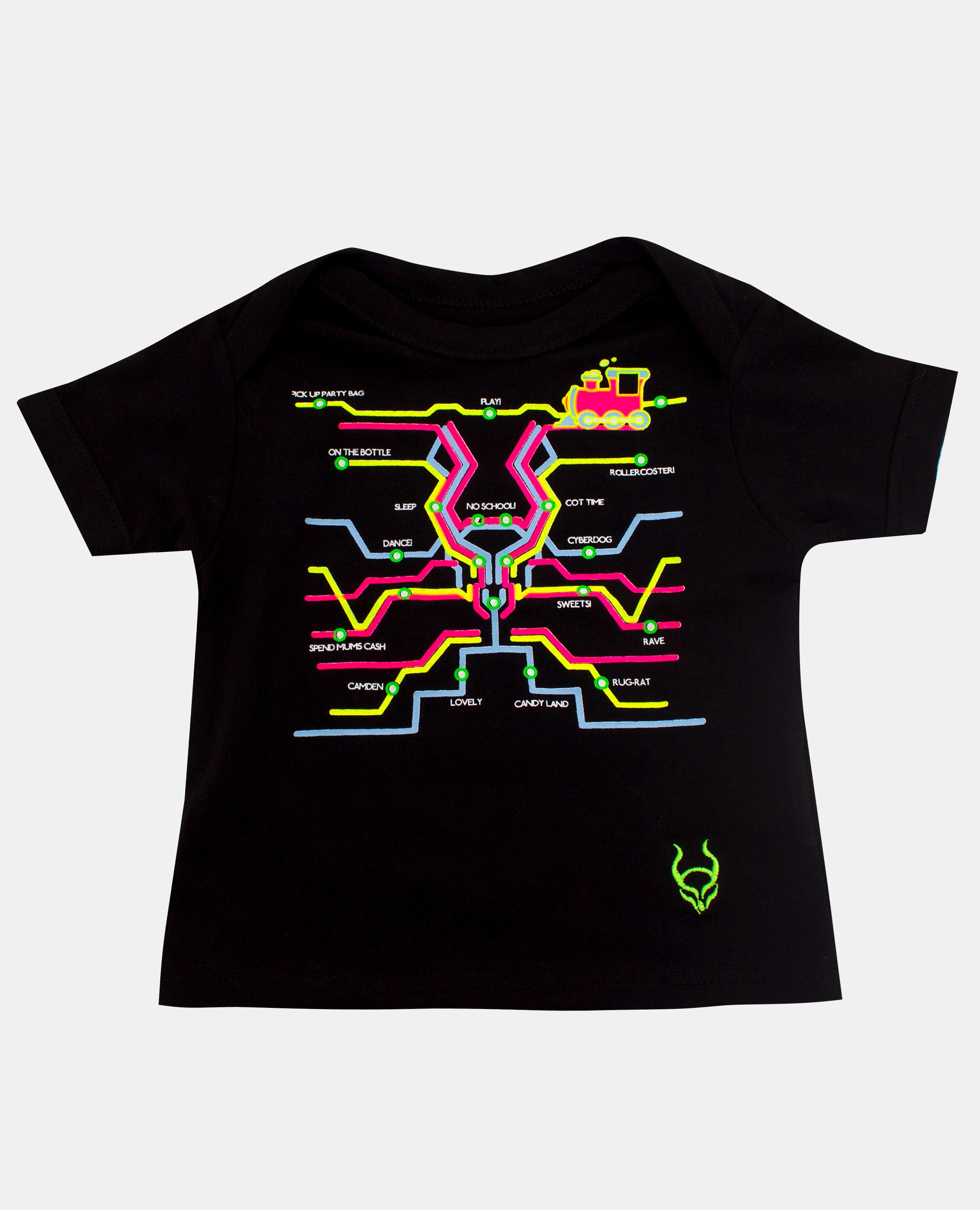 PARTY MAP BABY TEE – Cyberdog