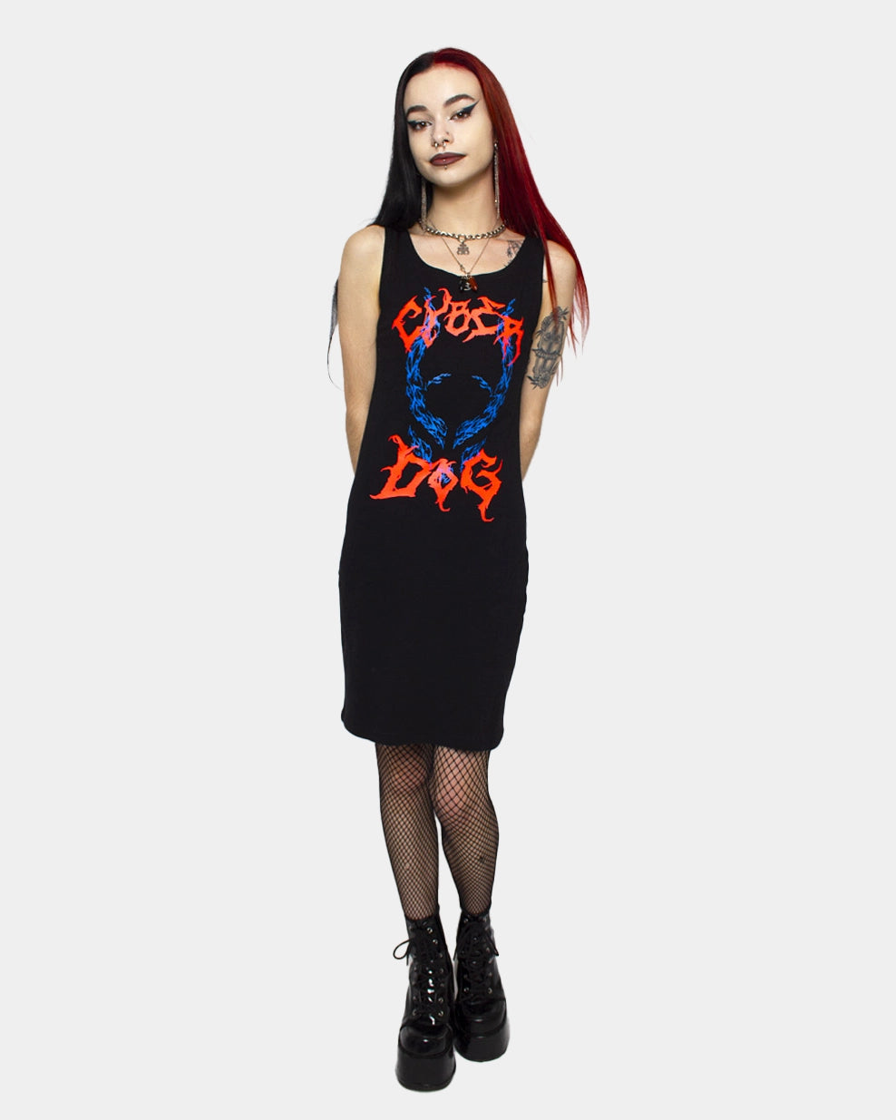 UNDERWORLD BODYCON DRESS BLACK – Cyberdog