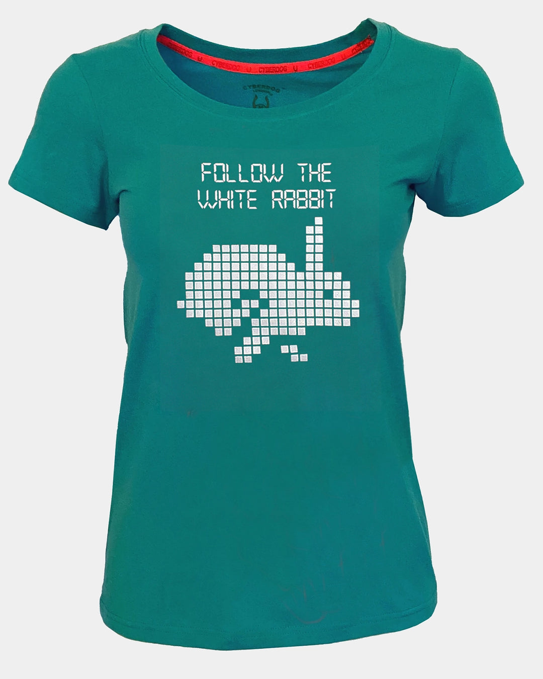 WHITE RABBIT T-SHIRT WOMENS - Rave clothing, festival fashion ...