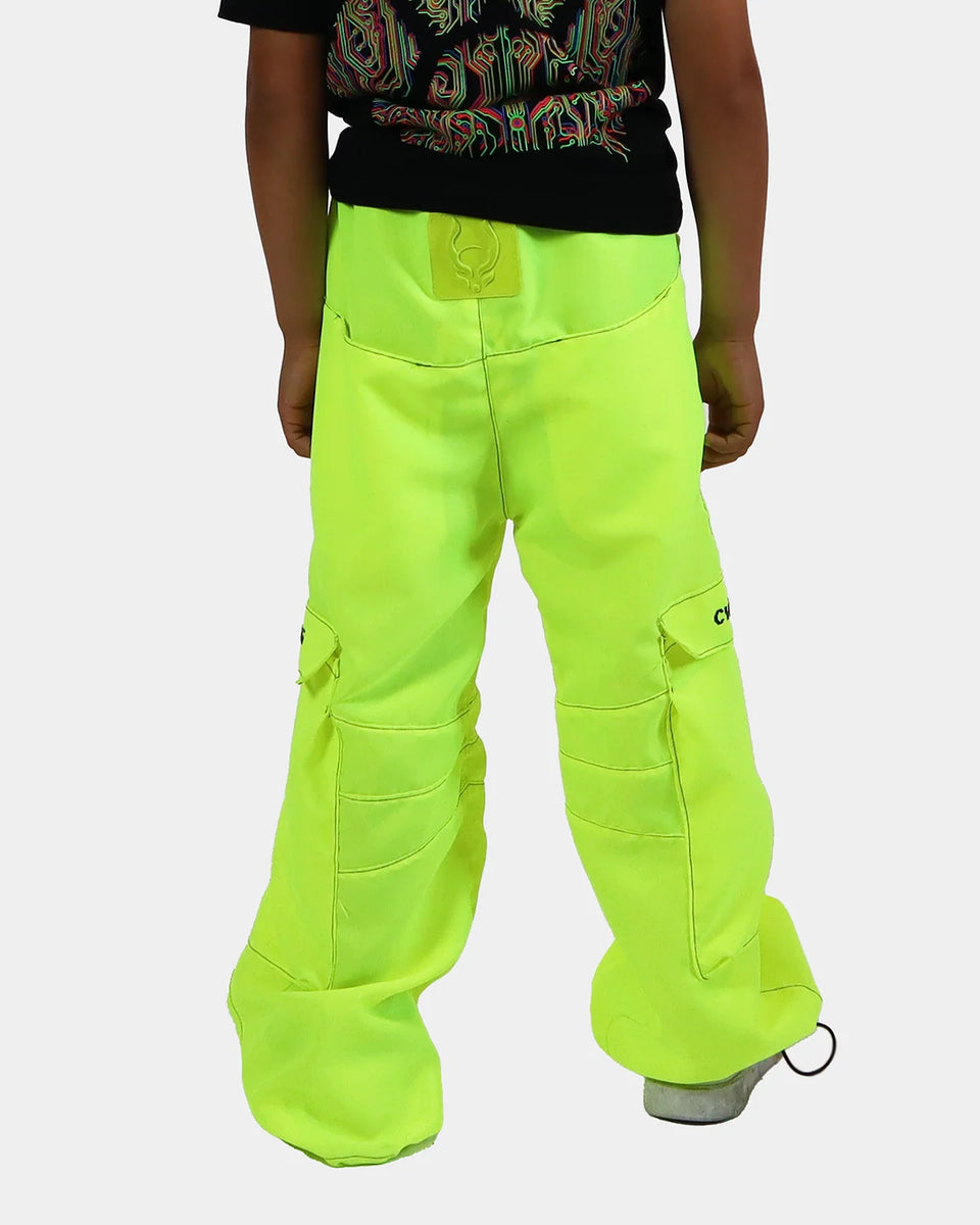 PROTON PANTS KIDS FLUO/YELLOW | Cyberdog London by Cyberdog - Rave ...