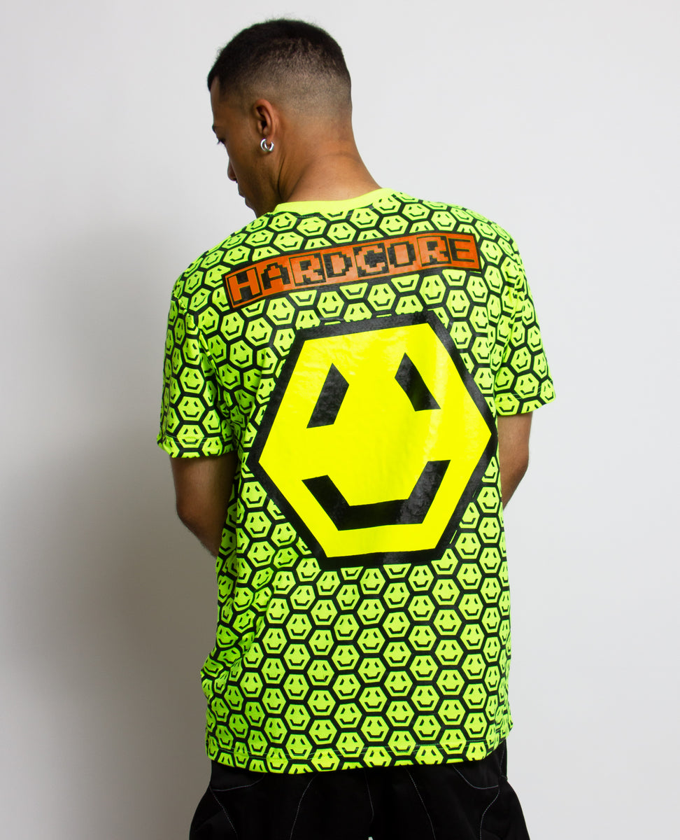 OVERSIZE HEX SMILEY T-SHIRT | Cyberdog London by Cyberdog - Rave ...