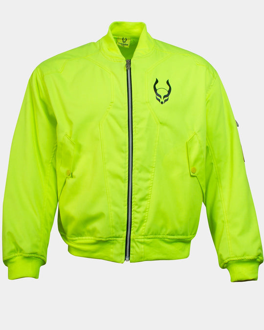PROTON UV BOMBER JACKET FLUO YELLOW – Cyberdog