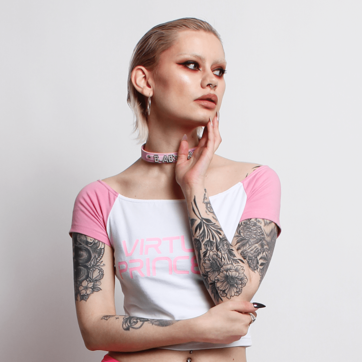 VIRTUAL PRINCESS ELLE CROP TOP by Cyberdog - Rave clothing, festival ...