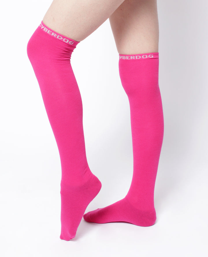 ORIGINALS SOCKS LONG WOMENS PINK – Cyberdog