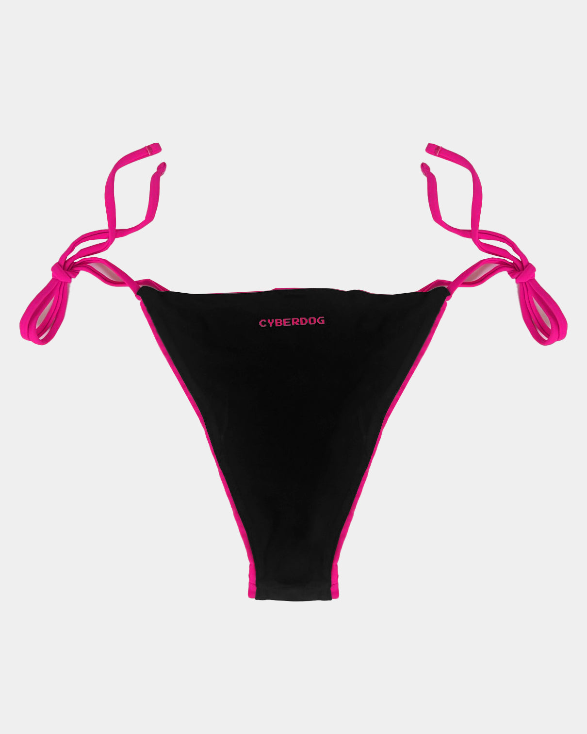 NEON STRING BIKINI BLACK / PINK – Cyberdog