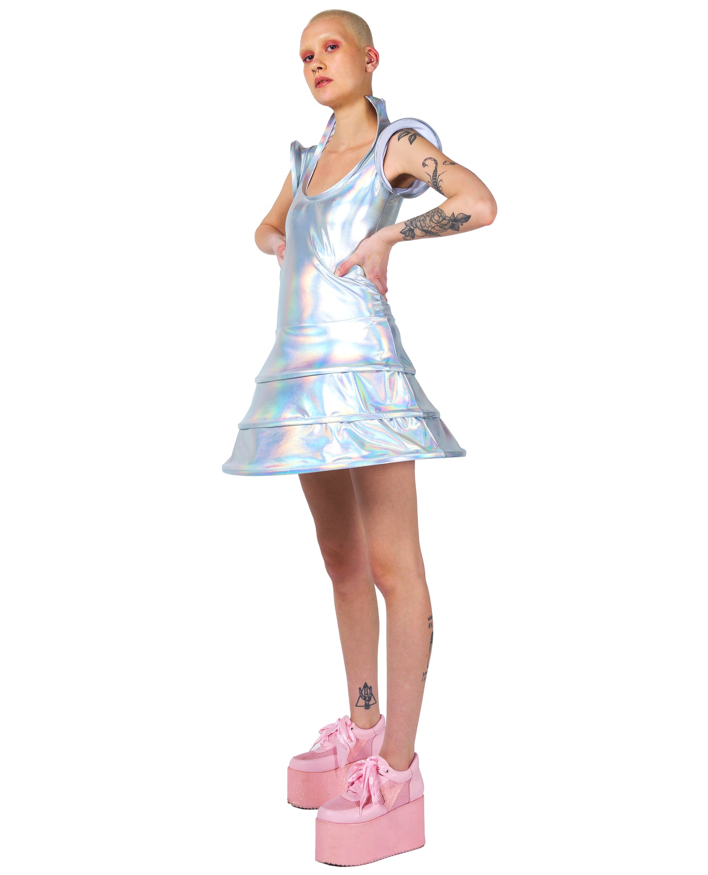 CYBERLAB ENTRAPMENTED DRESS | Cyberdog London by Cyberdog - Rave ...