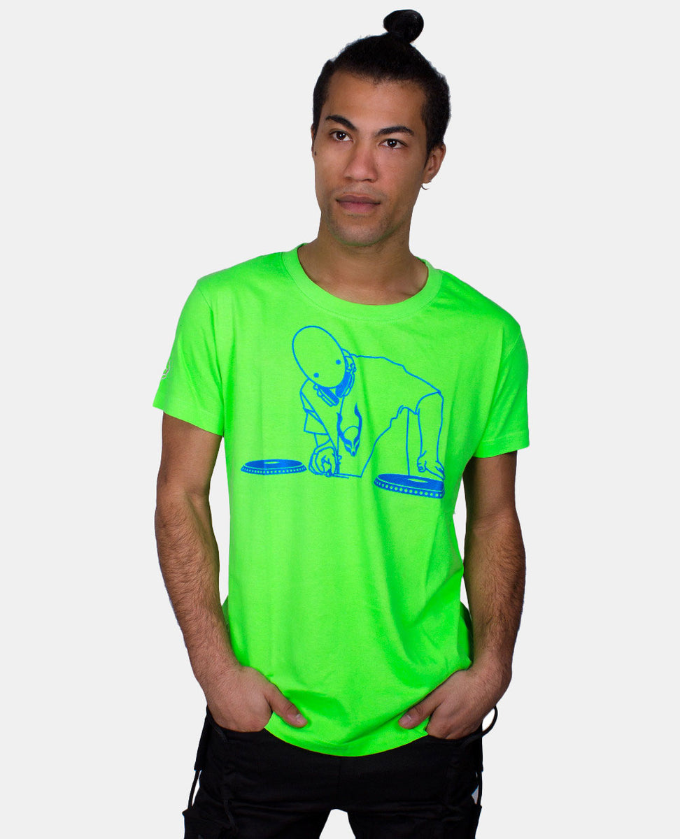 MENS ALIEN DJ T-SHIRT | Cyberdog London by Cyberdog - Rave clothing ...