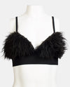 FUR BRALET by Cyberdog - Rave clothing, festival fashion & clubwear