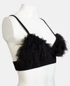FUR BRALET by Cyberdog - Rave clothing, festival fashion & clubwear
