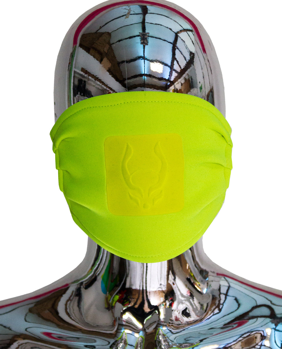 FOLDED MASK EMBOSSED LOGO | Cyberdog London by Cyberdog - Rave clothing ...