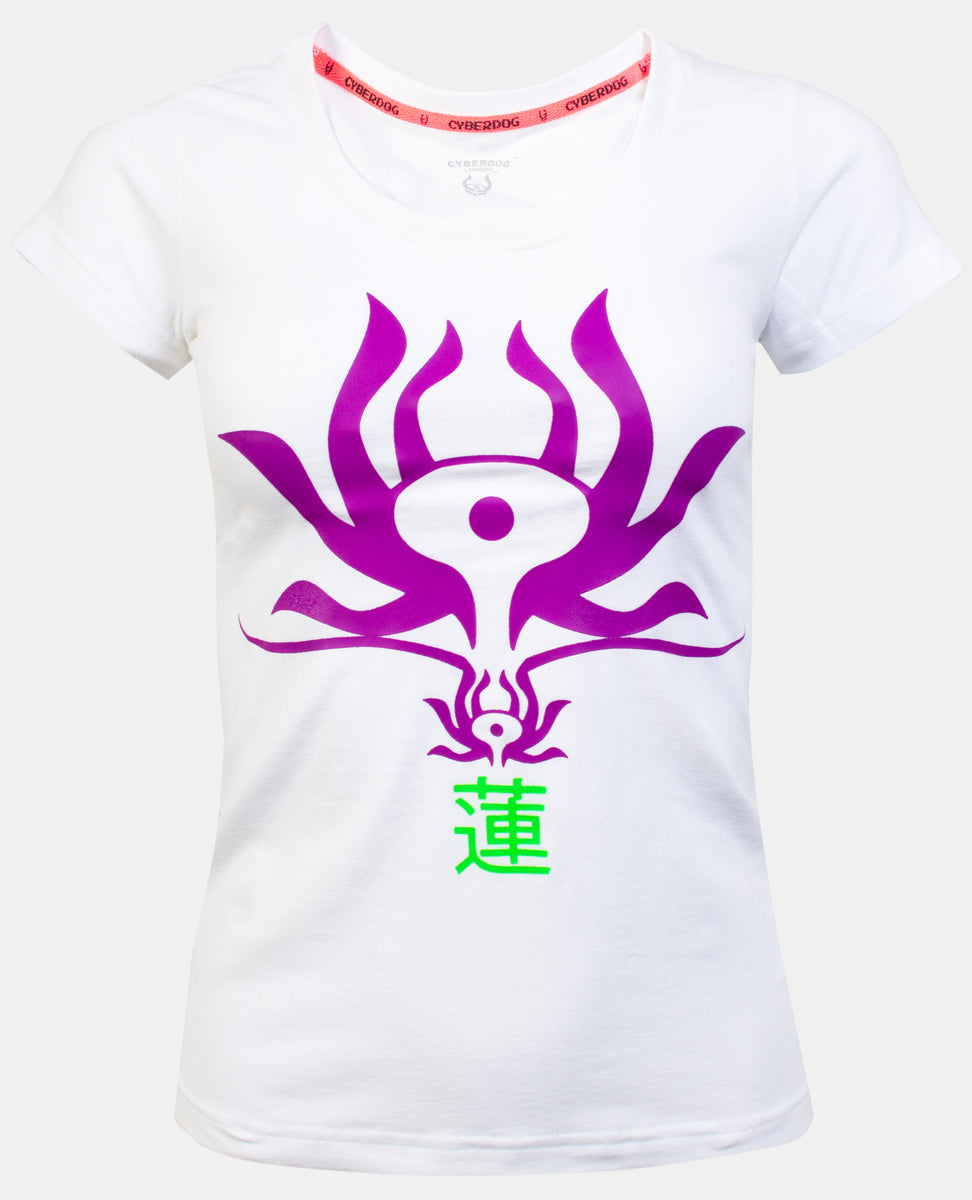 GIRLS LOTUS FLOWER T-SHIRT | Cyberdog London by Cyberdog - Rave ...