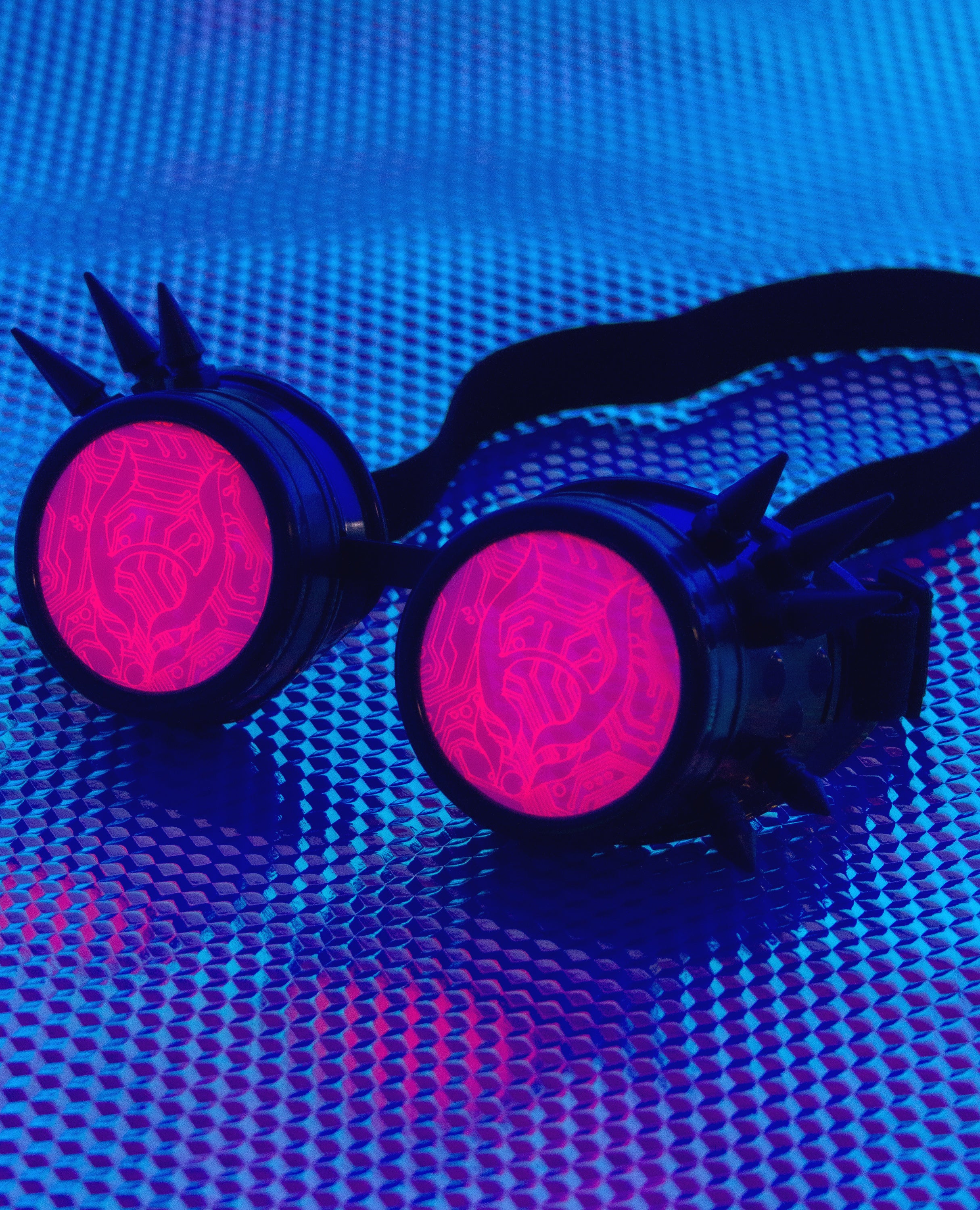 CB DUO SPIKEY GOGGLE COLOUR LENS by Cyberdog - Rave clothing, festival ...