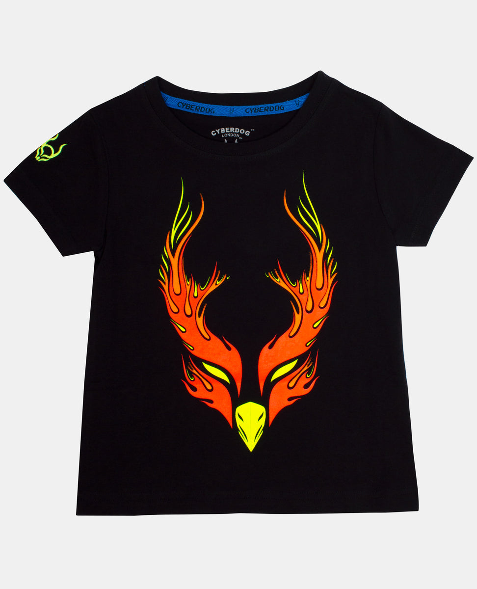 KIDS S/S CYBERDOG PHOENIX | Cyberdog London by Cyberdog - Rave clothing ...