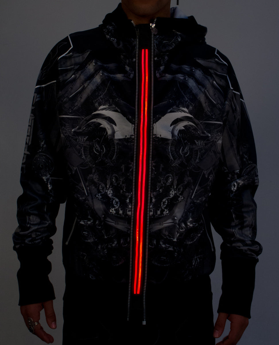 LED ZIPPER | Cyberdog London by Cyberdog - Rave clothing, festival ...
