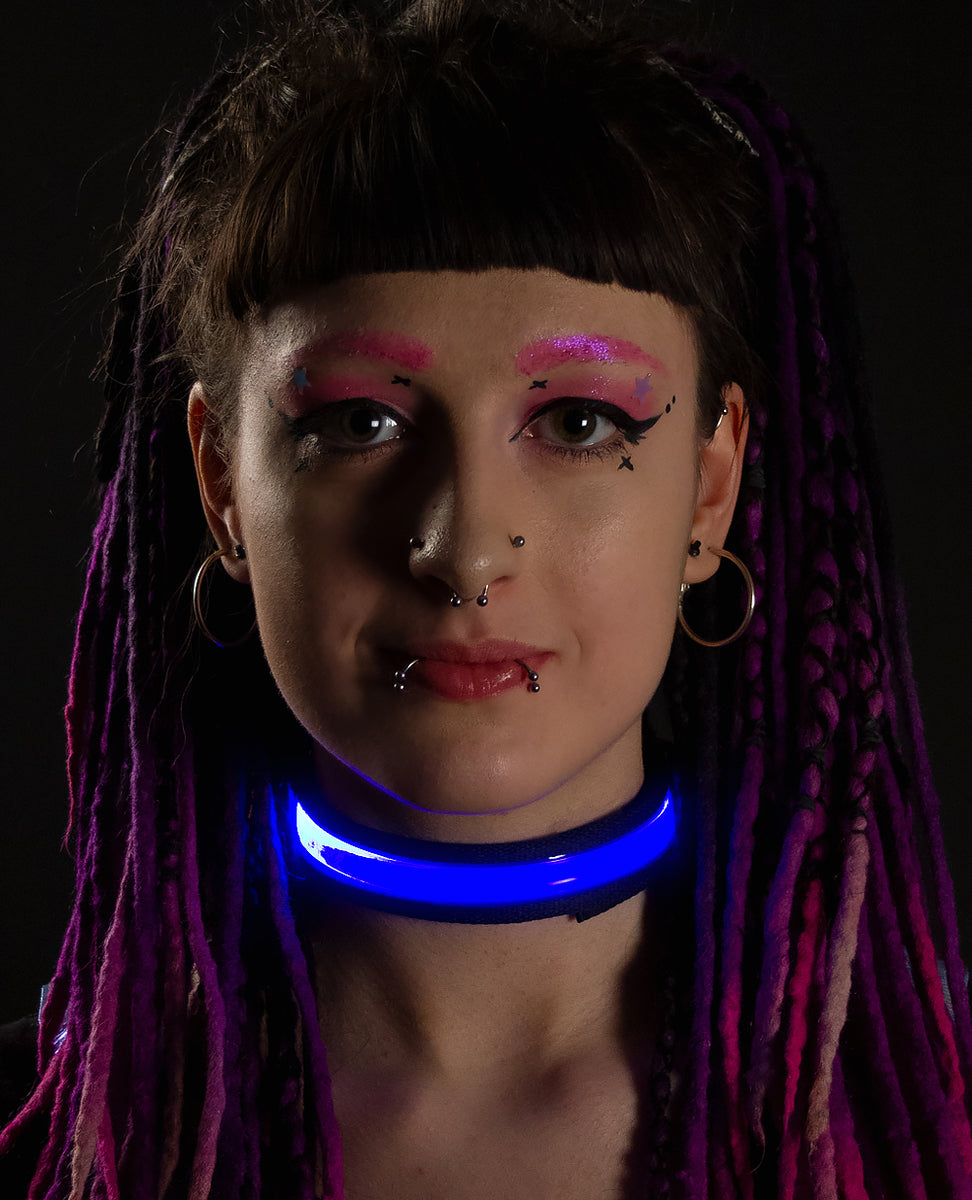 LED COLLAR | Cyberdog London by Cyberdog - Rave clothing, festival ...