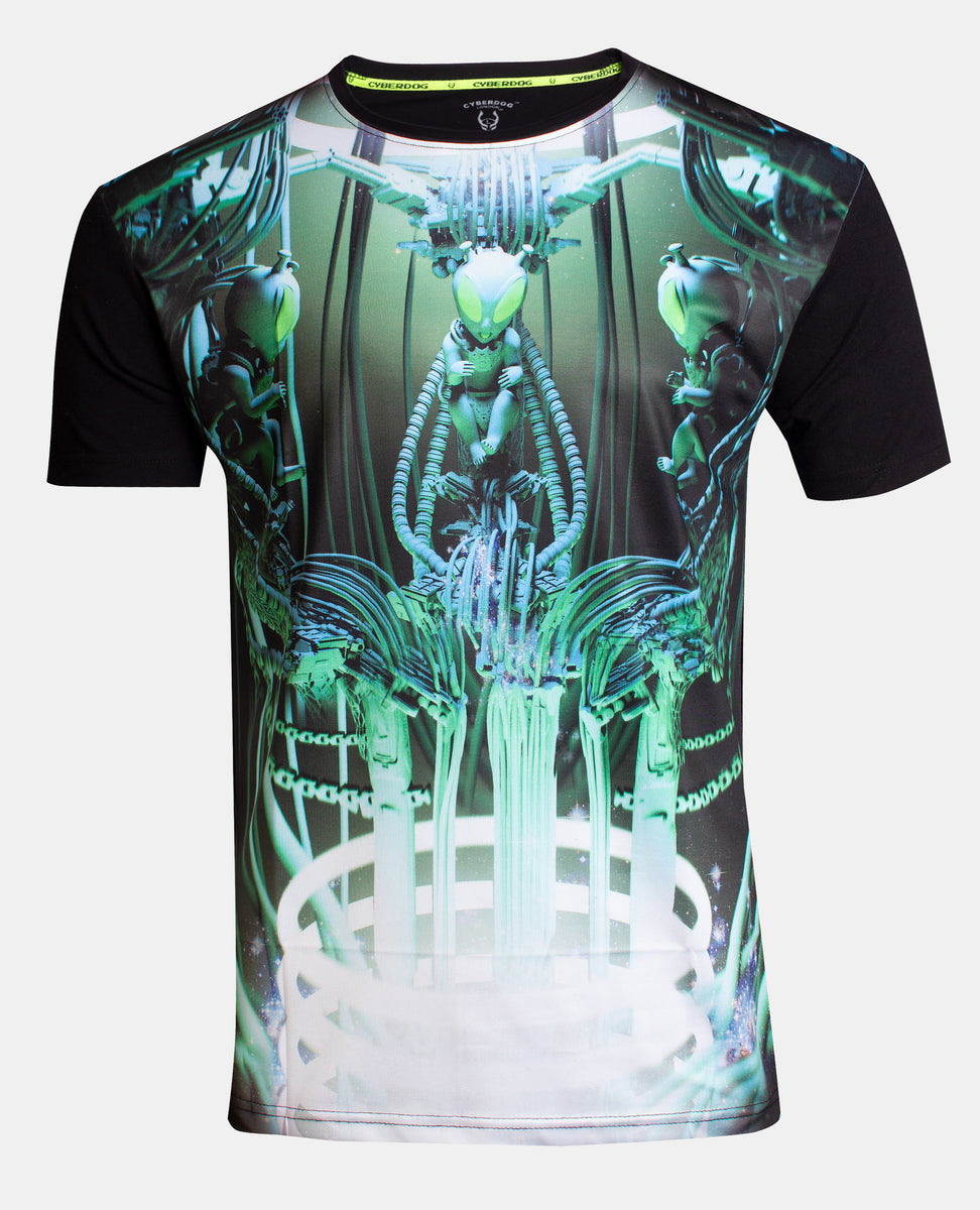 MENS ALIEN LUV T-SHIRT | Cyberdog London by Cyberdog - Rave clothing ...