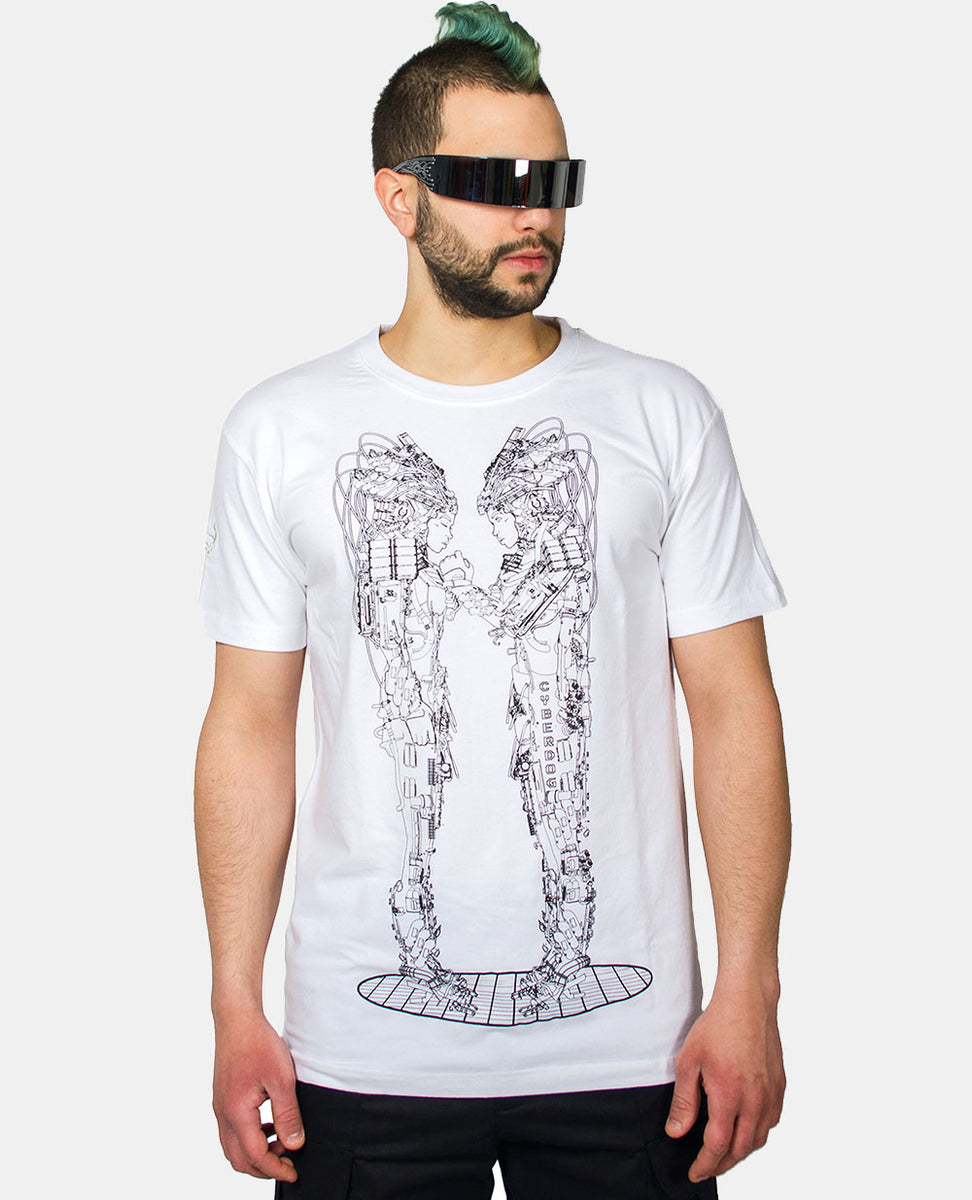 MENS TECHNO LOVERS T-SHIRT | Cyberdog London by Cyberdog - Rave ...