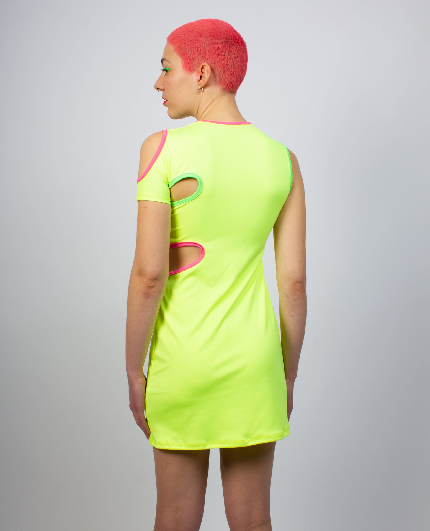 REWIND DRESS NEON | Cyberdog London by Cyberdog - Rave clothing ...