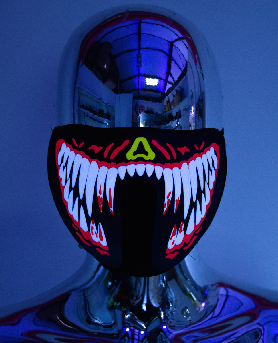 RAZOR TOOTH RECHARGEABLE MASK | Cyberdog London by Cyberdog - Rave ...
