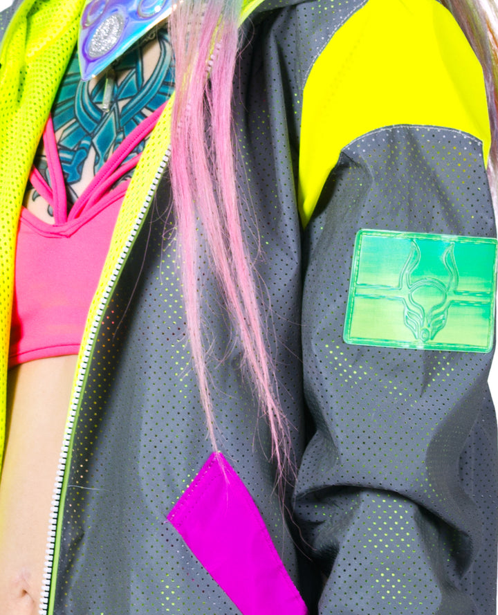 REFLECTIVE CLUB BOMBER JACKET – Cyberdog