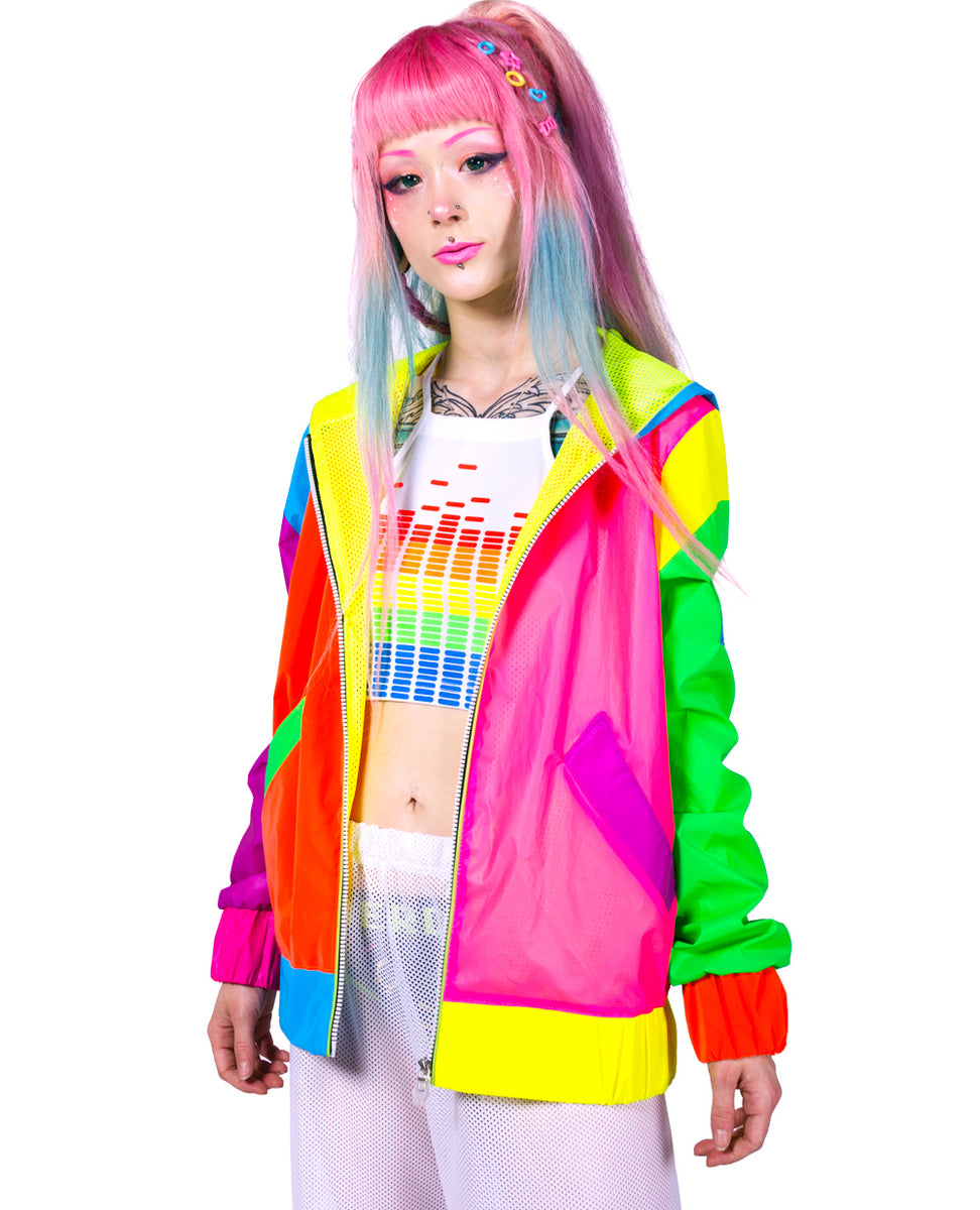 REFLECTIVE CLUB BOMBER JACKET | Cyberdog London by Cyberdog - Rave ...