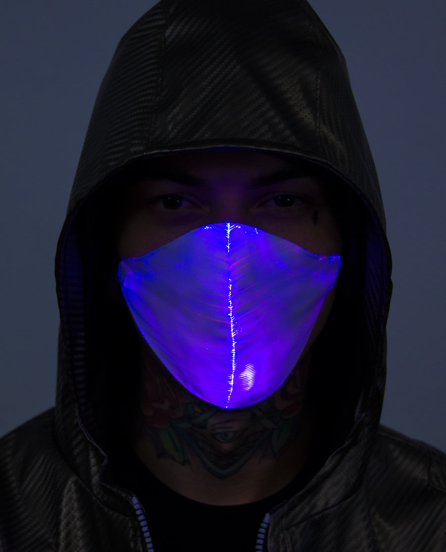 LIGHT UP SURGICAL MASK by Cyberdog - Rave clothing, festival fashion ...