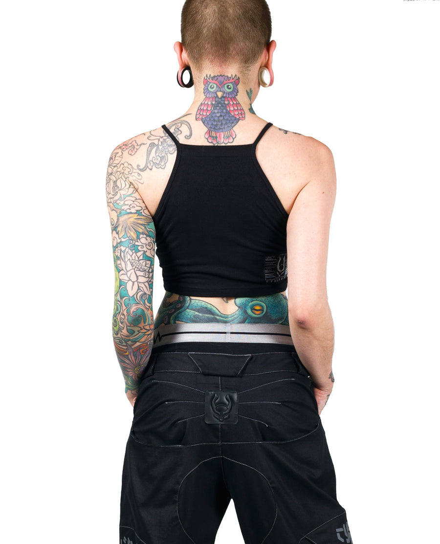 TANK CROP TOP HAZARD by Cyberdog - Rave clothing, festival fashion ...
