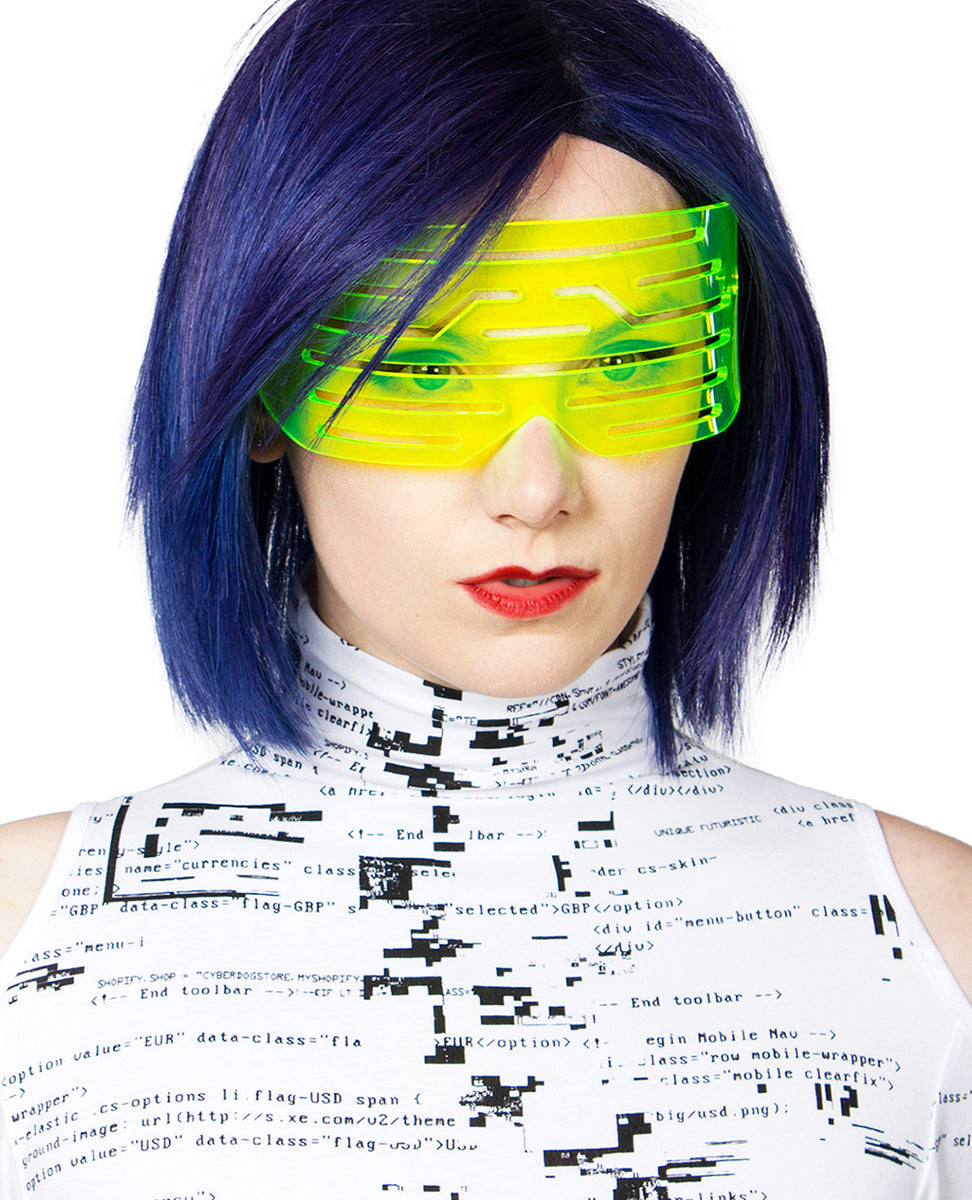 TRANSFORMER GAGA VISOR | Cyberdog London by Cyberdog - Rave clothing ...