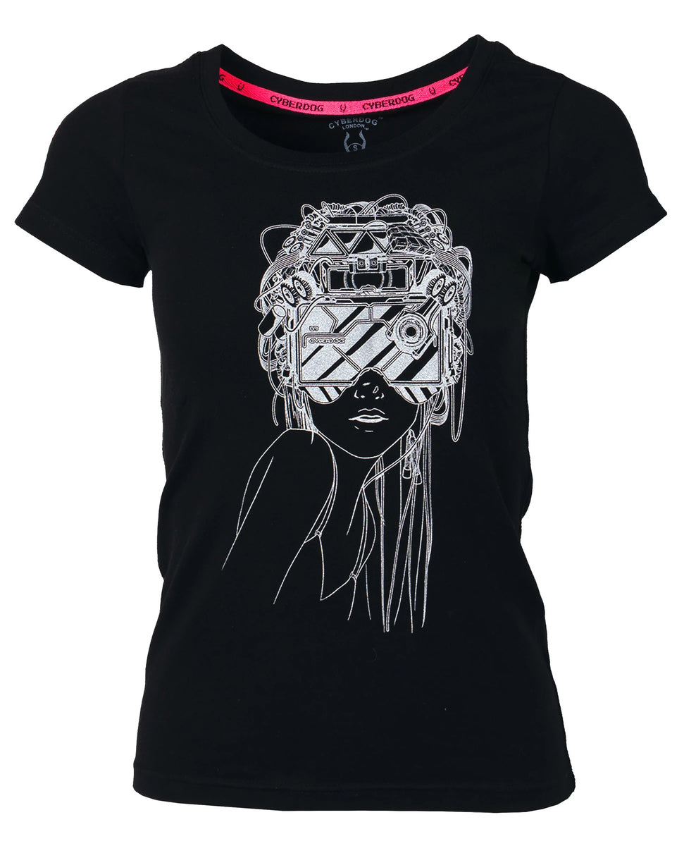 GIRLS VIRTUAL GIRL T-SHIRT | Cyberdog London by Cyberdog - Rave ...